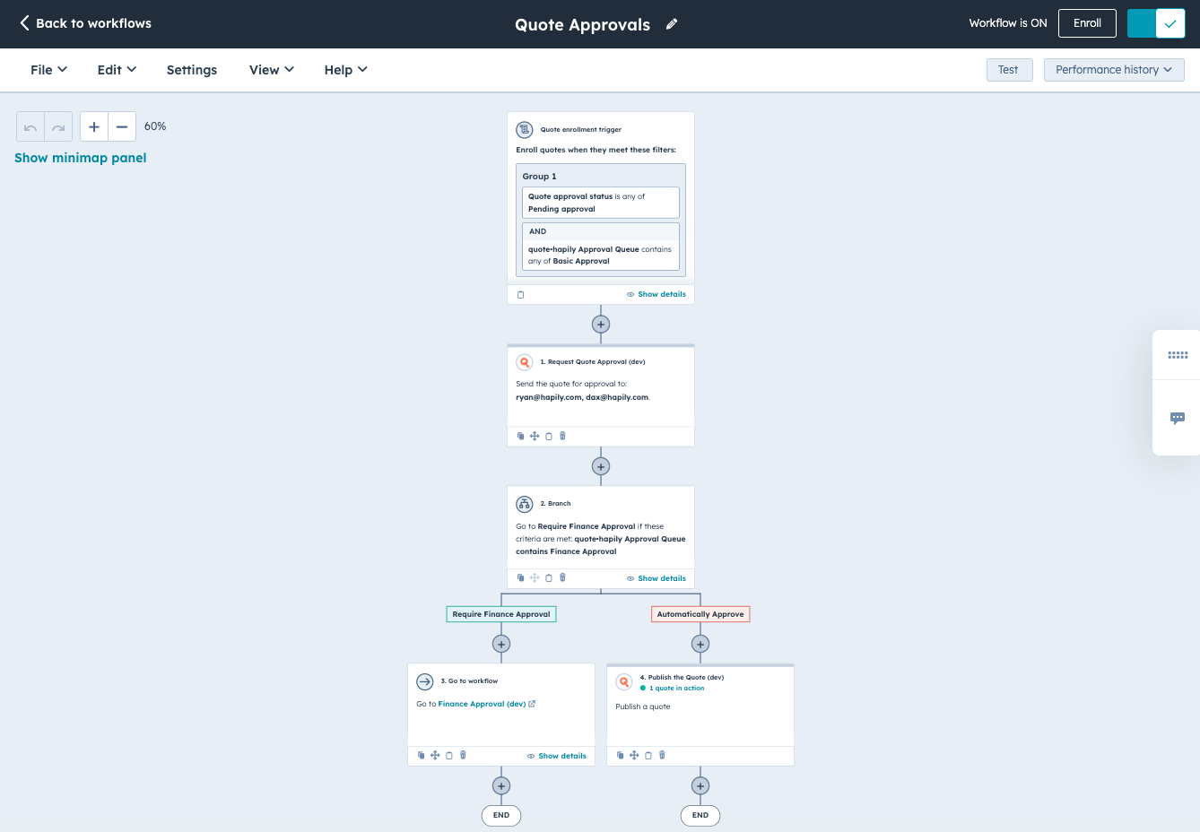 How do I Create a Quote Approval Process with quote•hapily